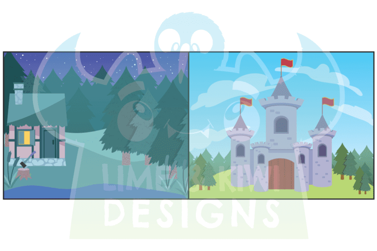 Medieval Backgrounds - Lime and Kiwi Designs