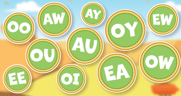 Free Diphthongs Clipart for Commercial Use! - Lime and Kiwi Designs