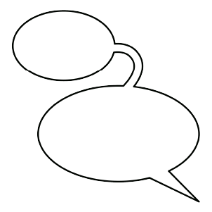 Free Thought and Speech Bubbles Clipart for Commercial-Use!