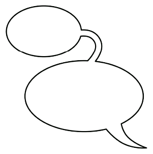 Free Thought and Speech Bubbles Clipart for Commercial-Use!